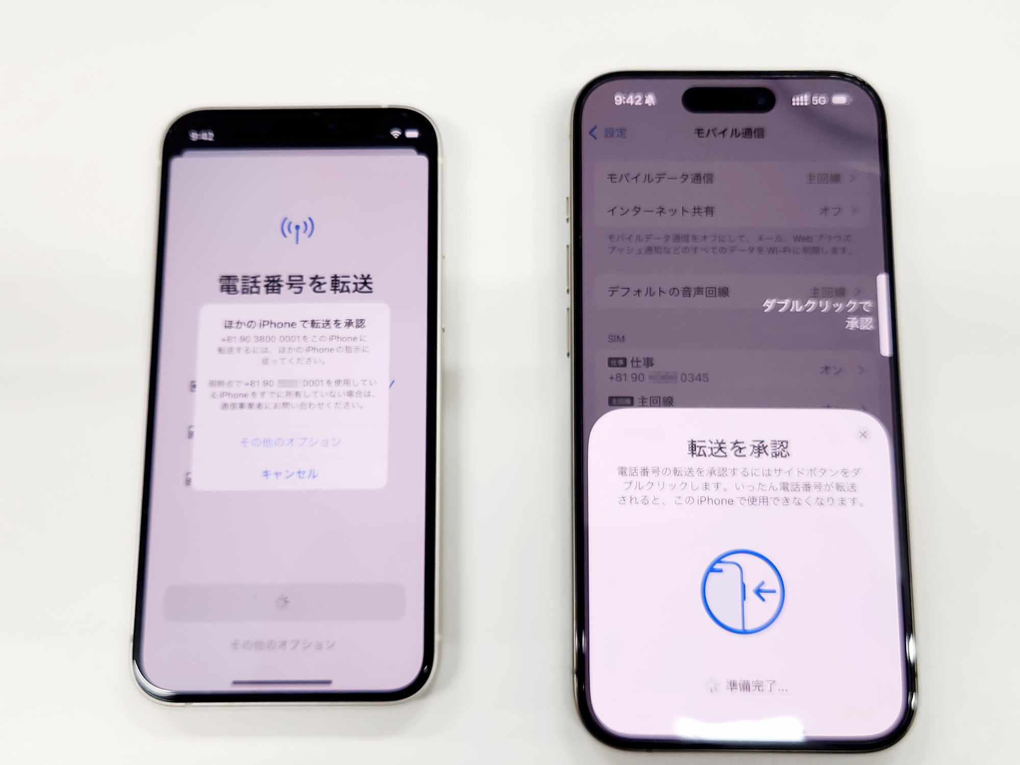 iPhone上でSIMカードをeSIMに変換する、eSIMを移す - esim.love